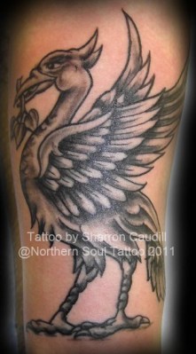 liverbird | Sharron Caudill, Owner & Tattoo Artist at Keep The Faith ...
